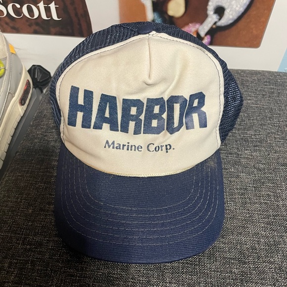 Vintage | Accessories | Vintage Harbor Marine Corps Hat | Poshmark